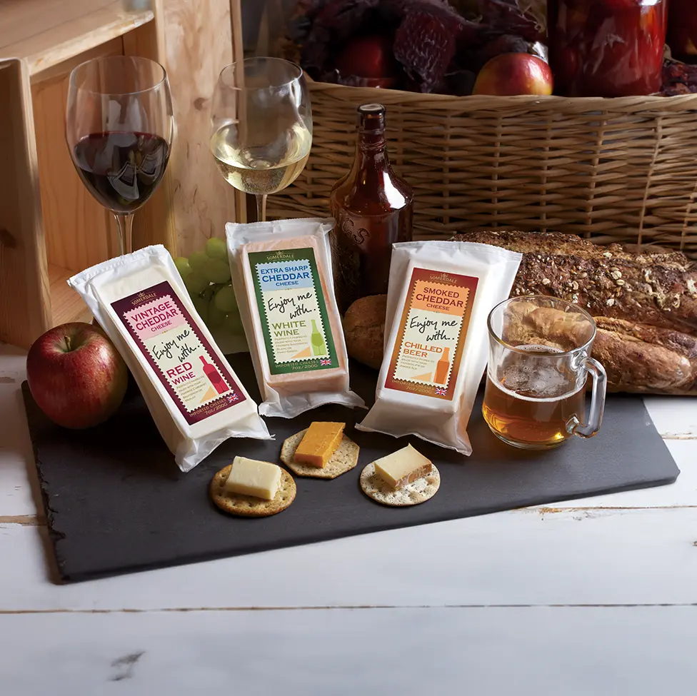 British & Irish Cheese Export Product Range